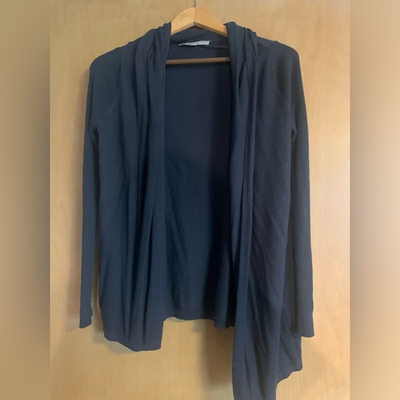 LOFT | Sweaters | Loft Brand Blue Grey Light Cardigan | Poshmark